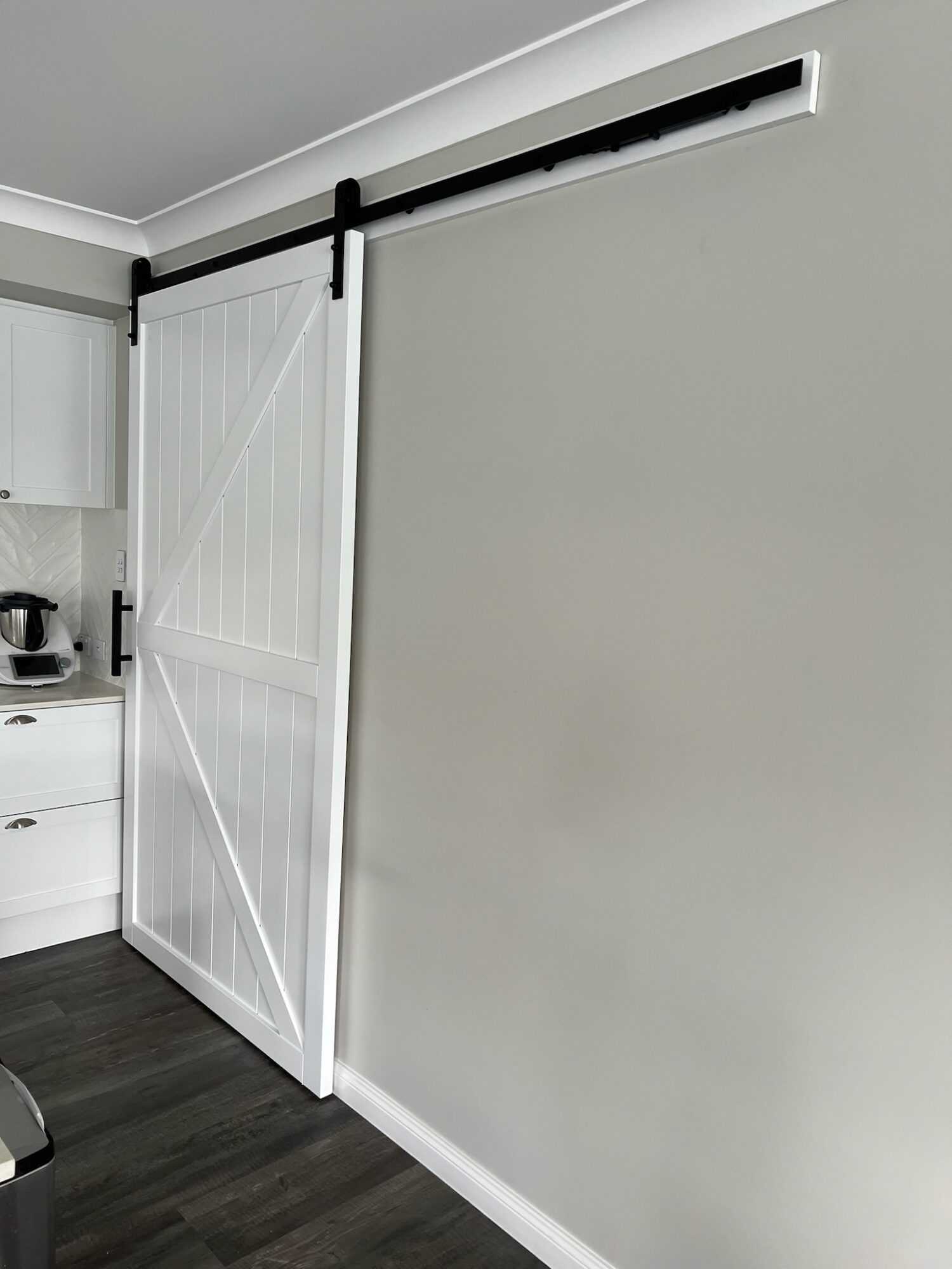 PACKAGE DEAL 2150x1500 British Brace Barn Door Primed - Brisbane Barn Doors