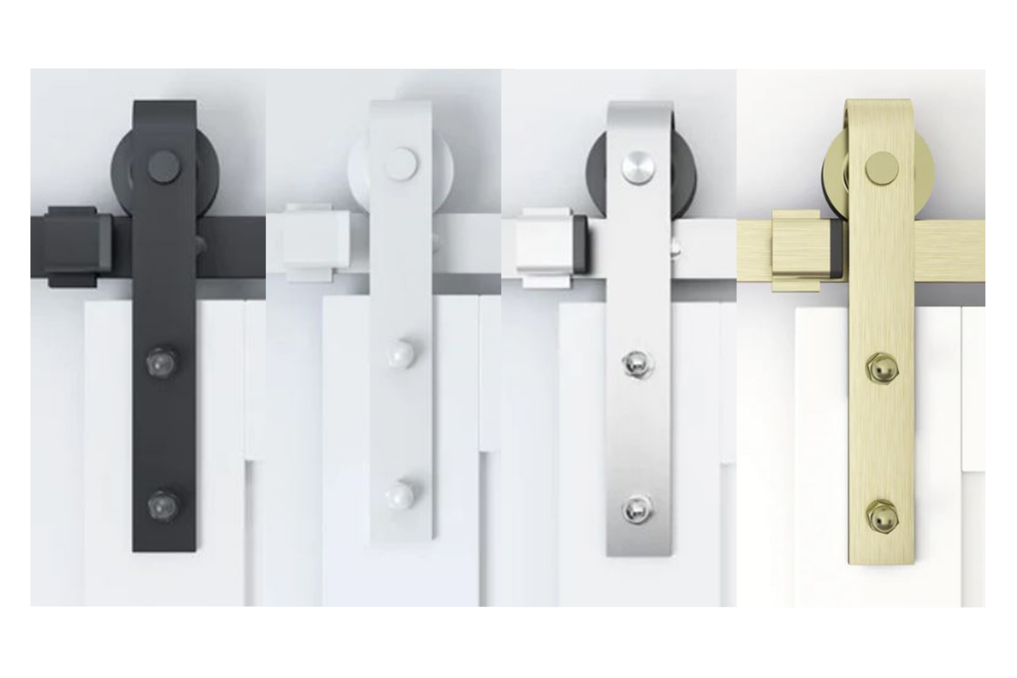Face Mounted Barn Door Track Kits | Brisbane Barn Doors